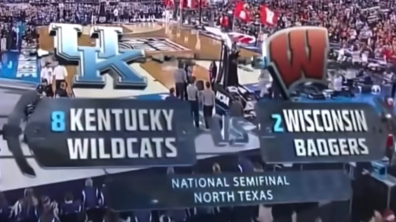 Kentucky vs #12 Wisconsin Basketball Highlights (4/5/2014 - Final Four ...