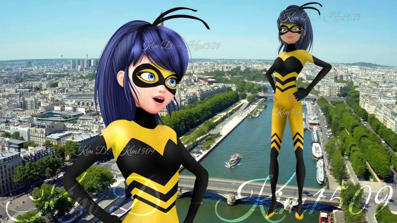 Miraculous Ladybug Speededit: Marinette as Queen B - YouTube