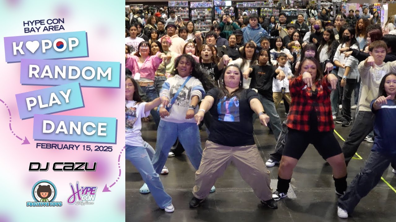 Hype Con Bay Area K-Pop Random Play DanceㅣFebruary 2025ㅣSanta Clara, CA ...
