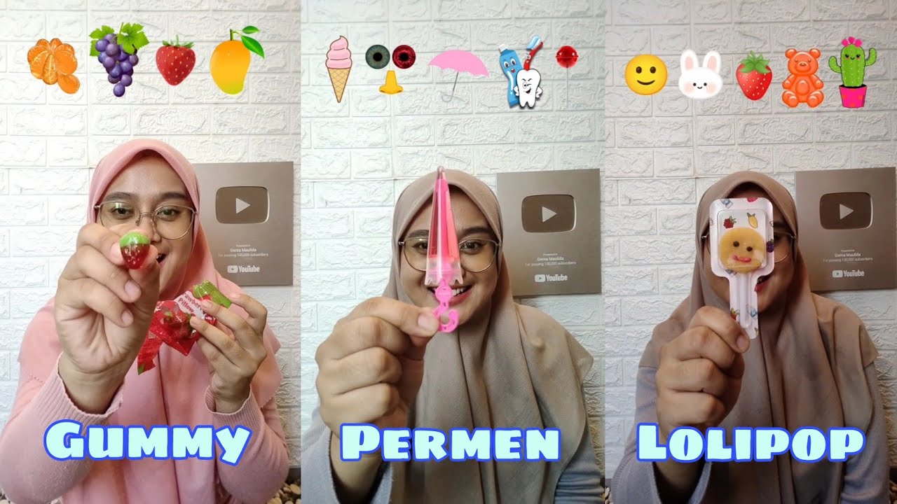 Semua Serba Permen Unik & Lucu.. - YouTube
