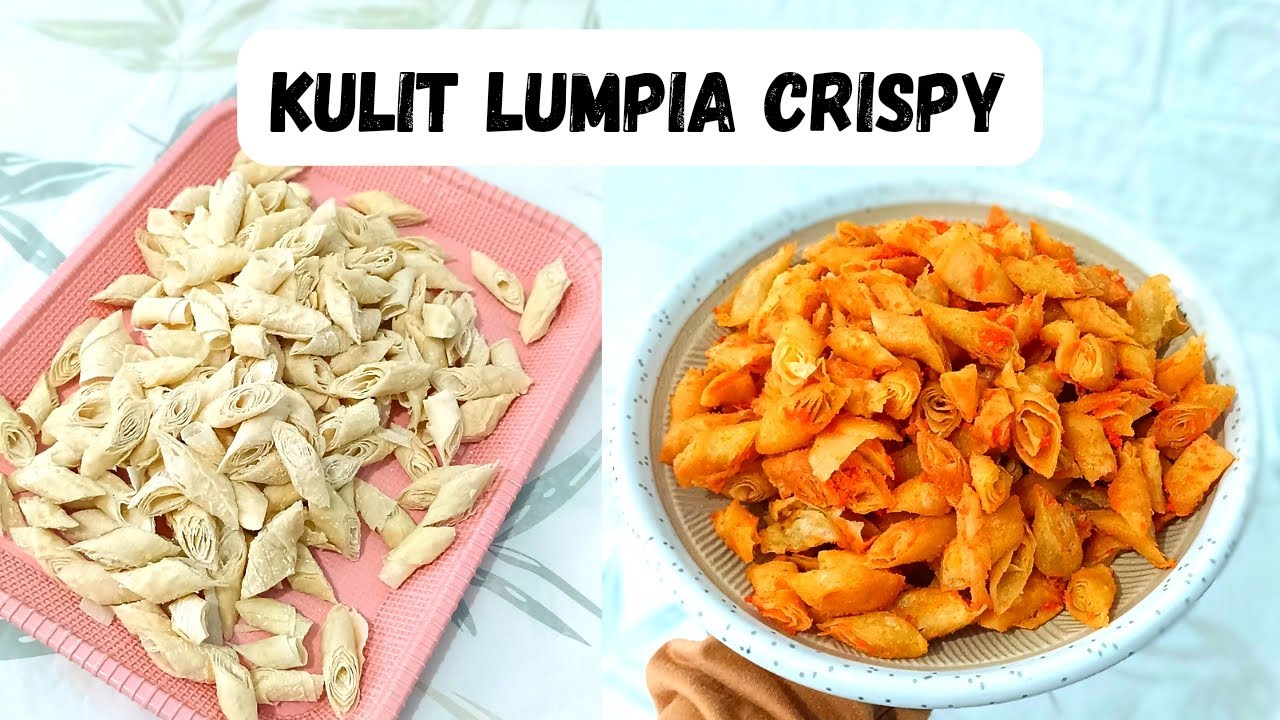 Cemilan Simple dari kulit lumpia, enak dijadikan cemilan nonton - YouTube