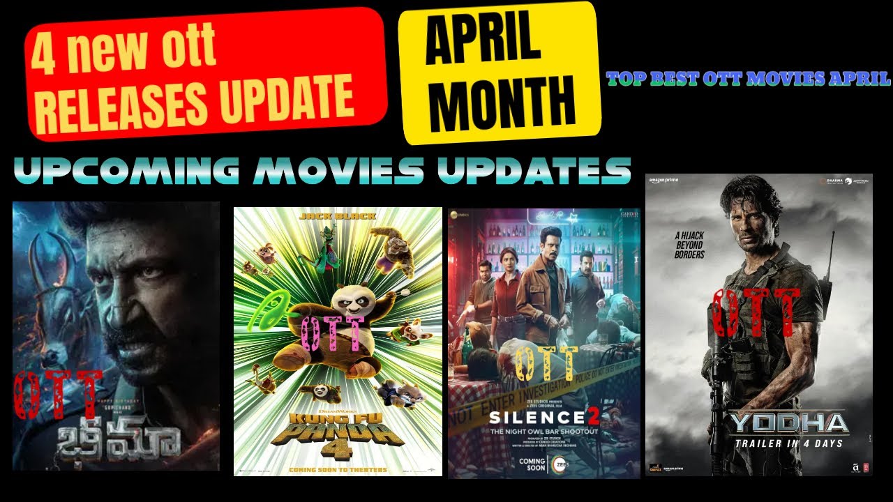 OTT UPDATES new 4 movies upcoming ott#amazonprime #netflix - YouTube