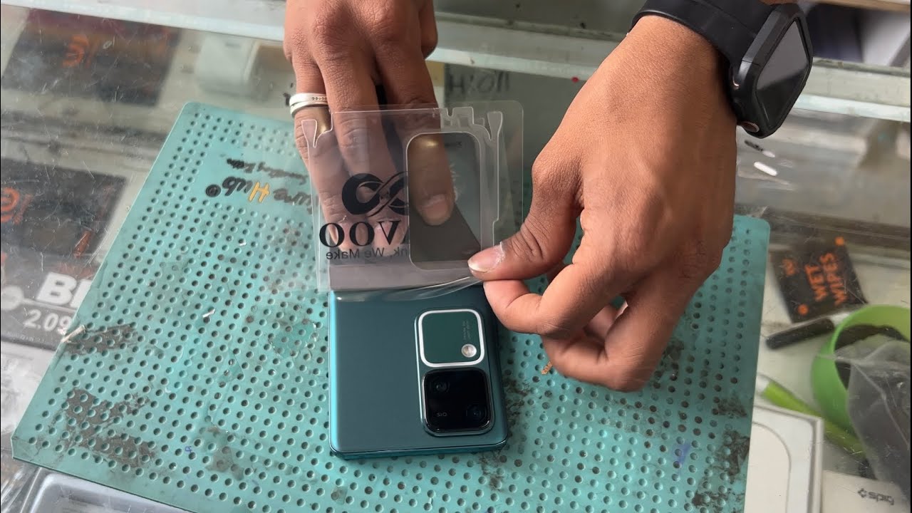 Vivo V30 5g Back Glass Protector | Vivo V30 5g Back Lamination Full ...