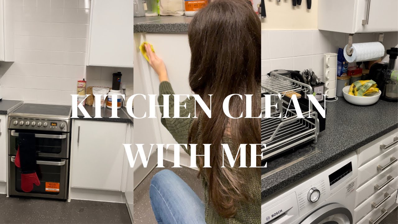 KITCHEN SPEED CLEAN WITH ME | CLEANING MOTIVATION - YouTube