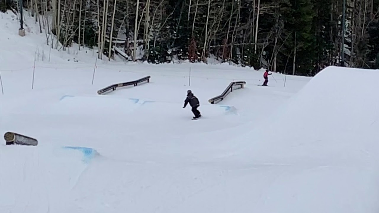 Telluride Terrain Parks Early Season Setup (18/19) - YouTube