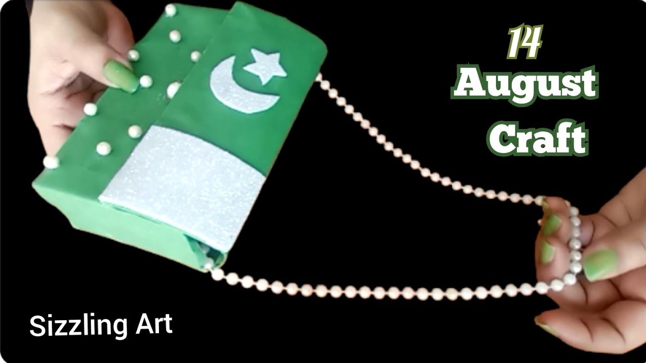 Independence day hand bags | 14 August hand bags | azadi day props DIY ...