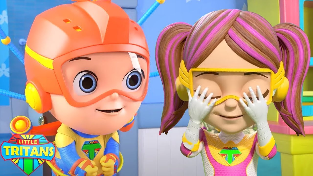 Peek A Boo + Bingo The Dog - Kids Songs and Nursery Rymes with Little ...