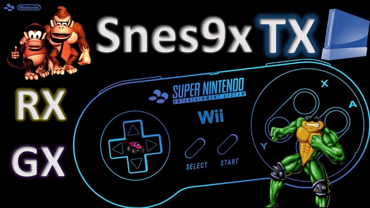 Nuevo Snes9x TX. El mejor desempeño para juegos de SNES en Wii. Además ...
