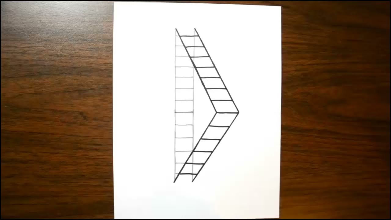AMAZING !!! optical illusion ladder #SheeranShorts 😍 #shorts - YouTube