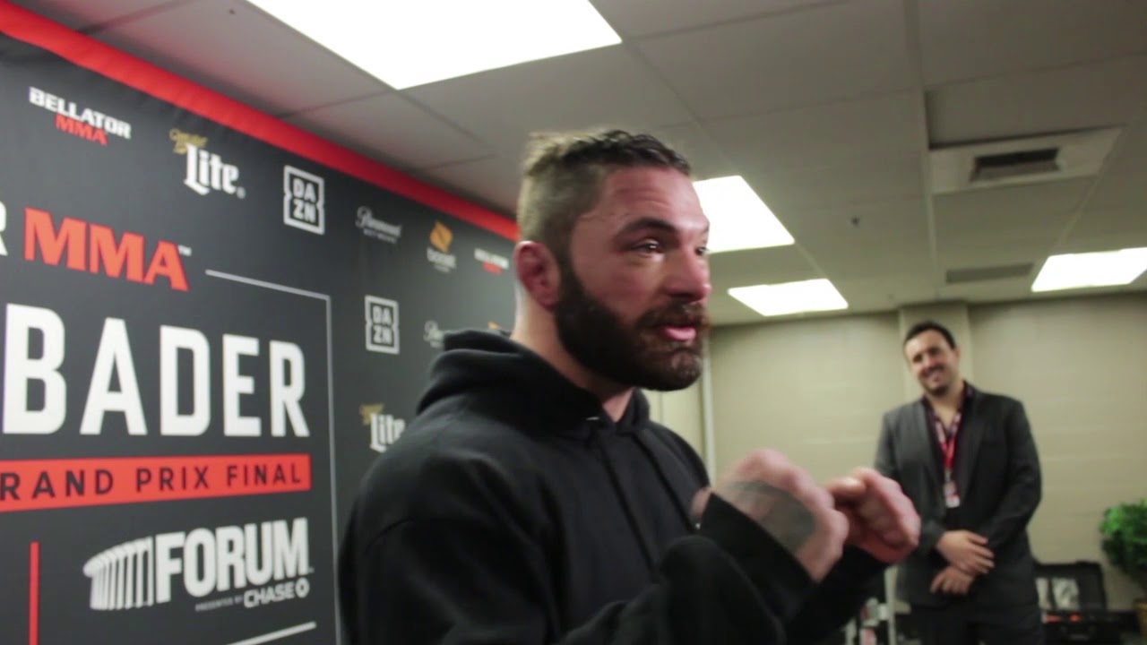 Thor Skancke Bellator 214 Post-Fight Scrum - YouTube