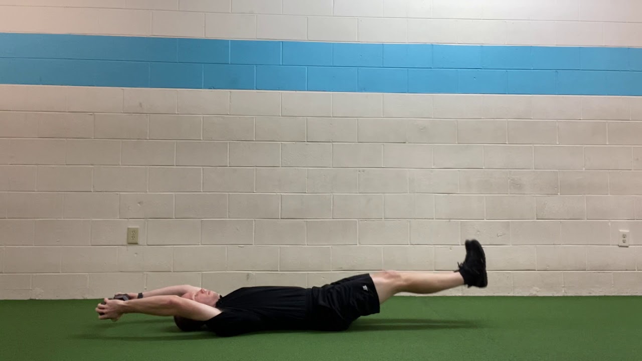 Dumbbell Pullover w/Leg Extension (Both Legs) - YouTube