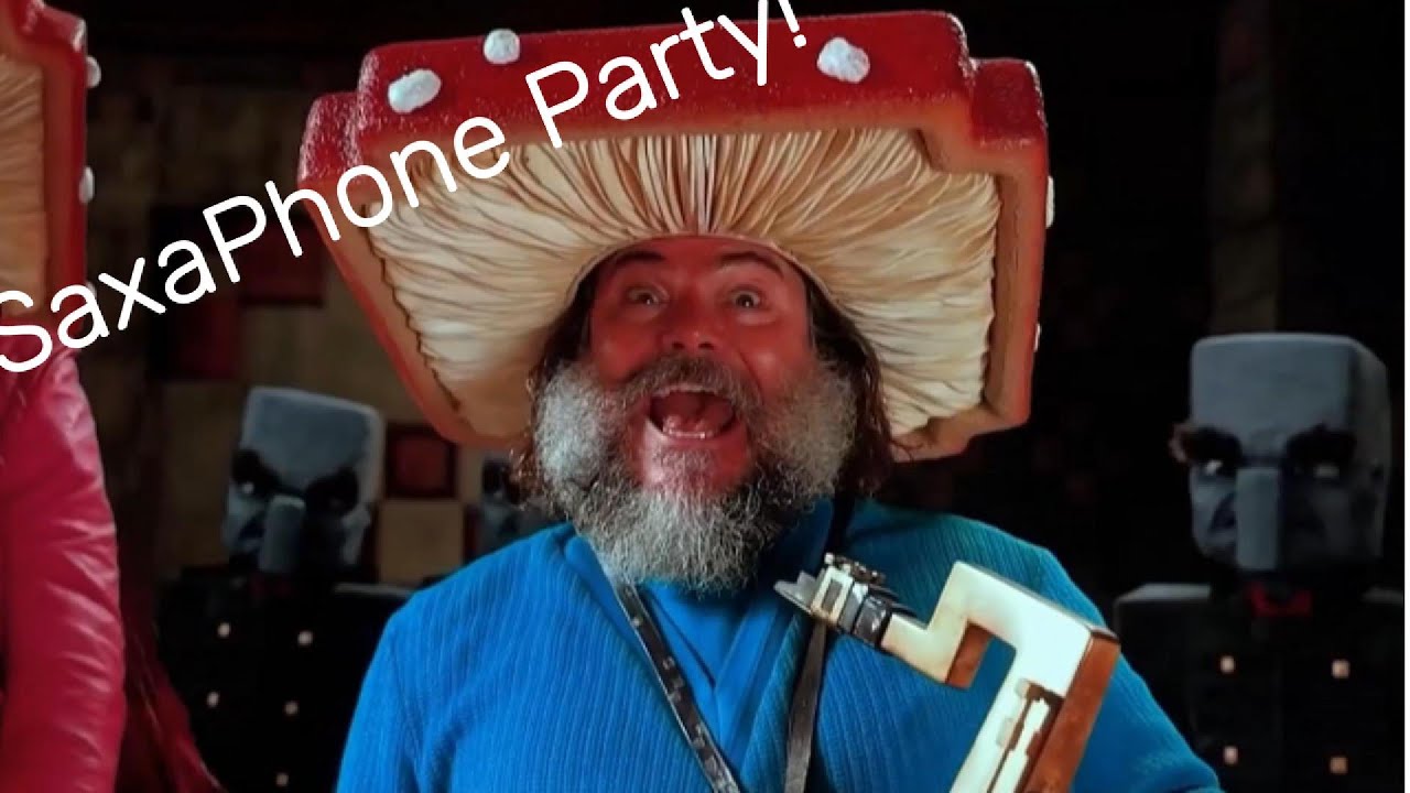 MineCraft Saxaphone Party [A Minecraft Movie] - YouTube