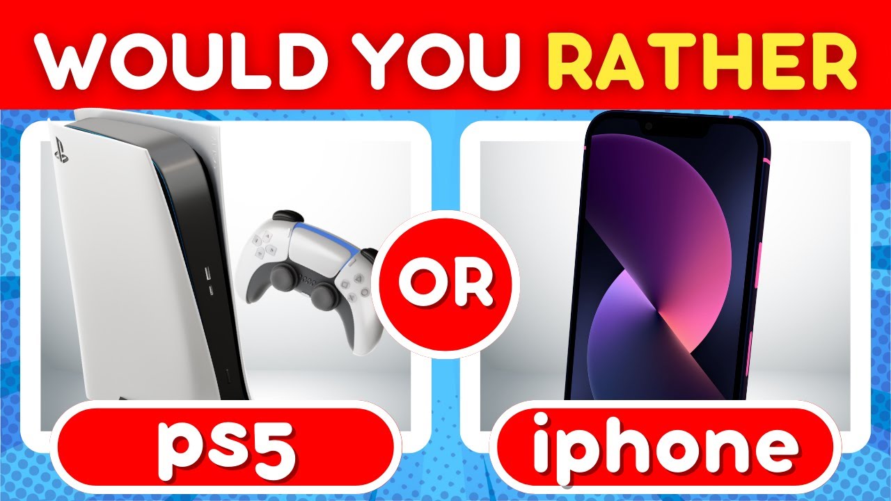 Technology Edition - Would You Rather Games! - YouTube