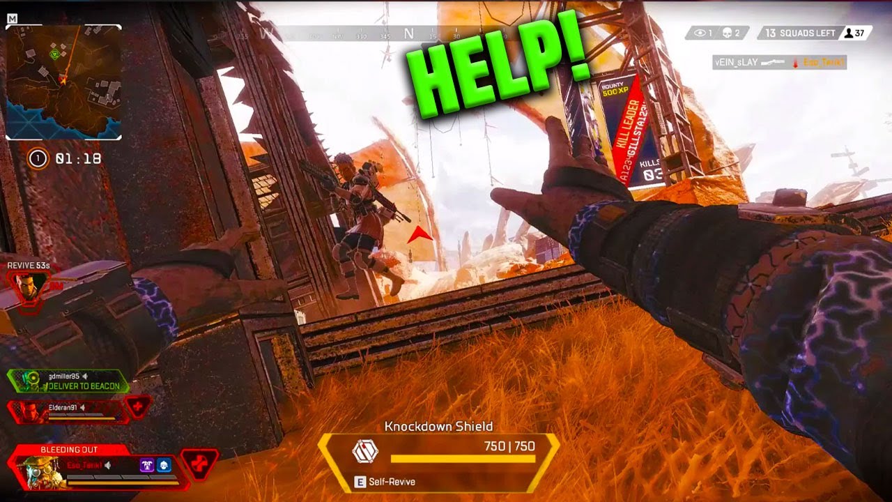 Apex Legends BEST Self-Revive Moments in Apex Legends! (Part 1) - YouTube