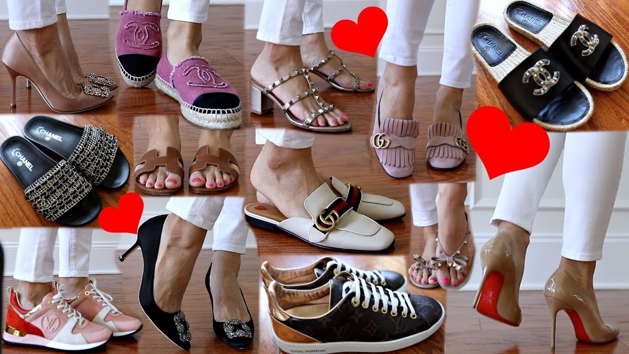 LEAST & MOST USED DESIGNER SHOE COLLECTION 2018 | MODELING SHOTS ...