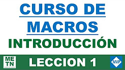 Curso de Macros en Excel - YouTube