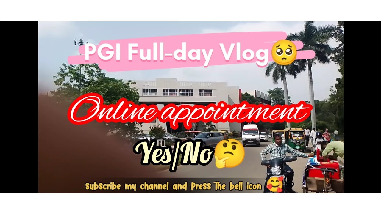 Full-day in PGI🥺/ Online Appointment 😒/Tough to meet Dr. 🥺 #vlog #pgi #fulldayvlog #trending ...