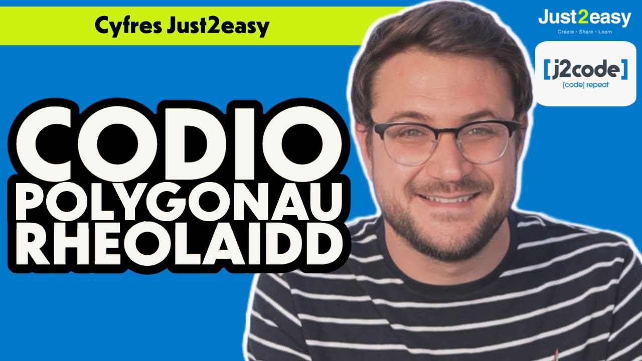 J2code logo: Codio Polygonau [GWERS AM DDIM!] - YouTube