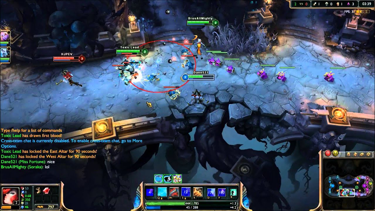 League of Legends: w/ Toxic Lead Game #2 (Part 1) (3v3 Gameplay) - YouTube
