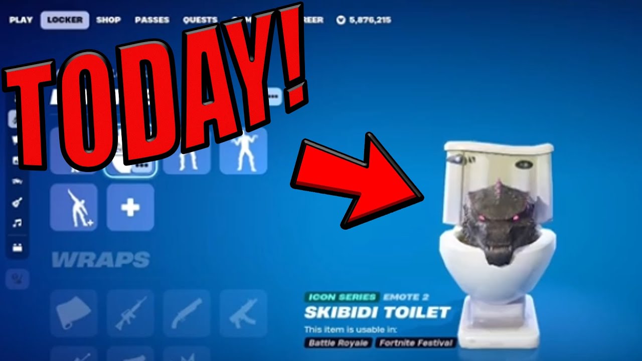 EVERYTHING In Todays Update! (SKIBIDI TOILET, FREE SKINS AND MORE ...