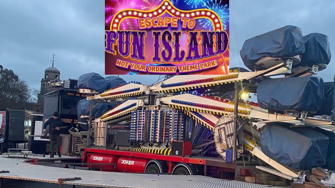 Escape To Fun Island Blackburn Build Up Vlog February 2024 - YouTube