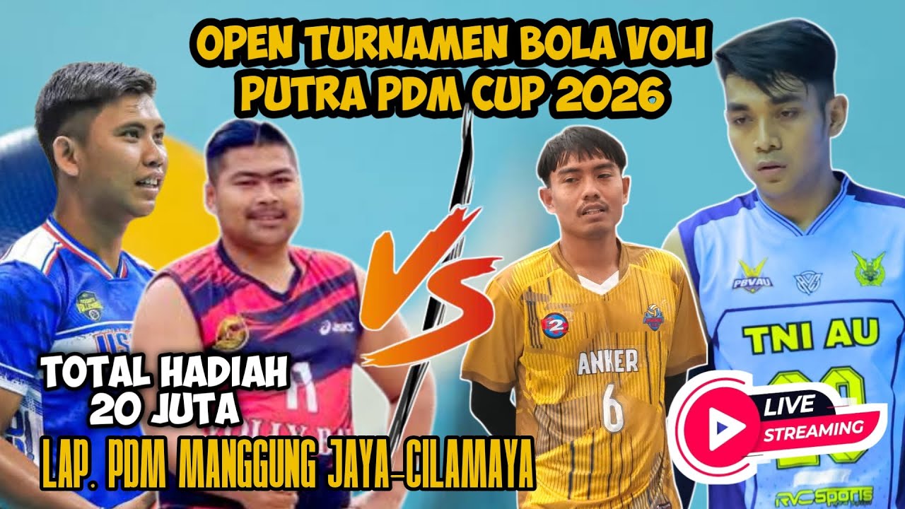 🔴 RAFLI SUBANG, ANGGA, GUSTI PP Vs ODOY SARDOY, DIKI RIPALDI | PDM CUP ...