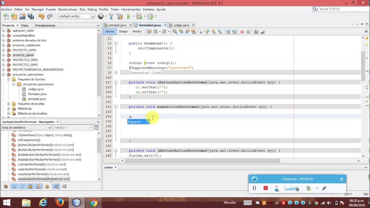 division,multiplicacion,suma,resta usando radiobuttons java - YouTube