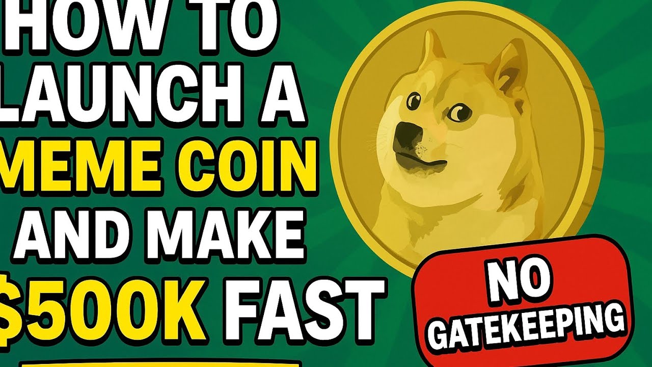 How To Launch A Meme Coin And Make $500K FAST **no gatekeeping** # ...
