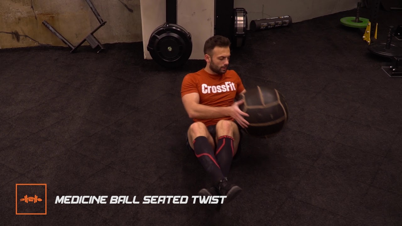 Medicine Ball Seated Twist Nasıl Yapılır? - YouTube