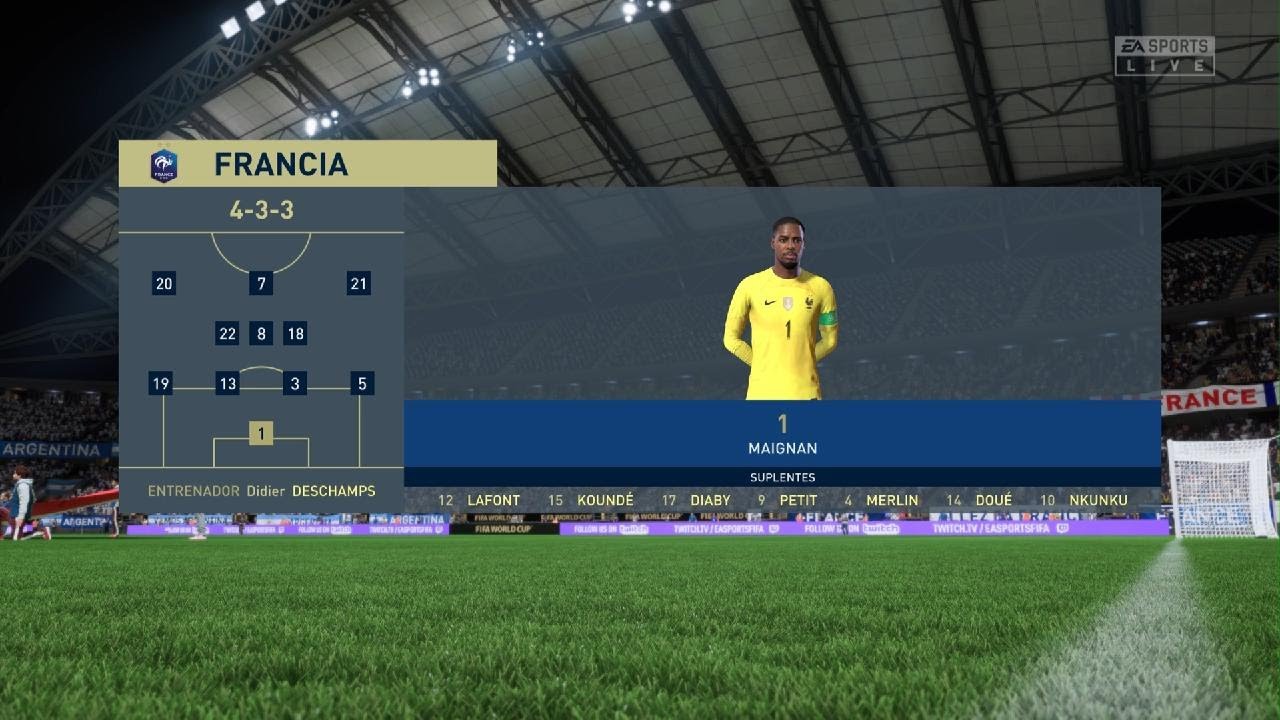 FIFA 23 Fifa world cup 2028 Final: Argentina vs Francia - YouTube