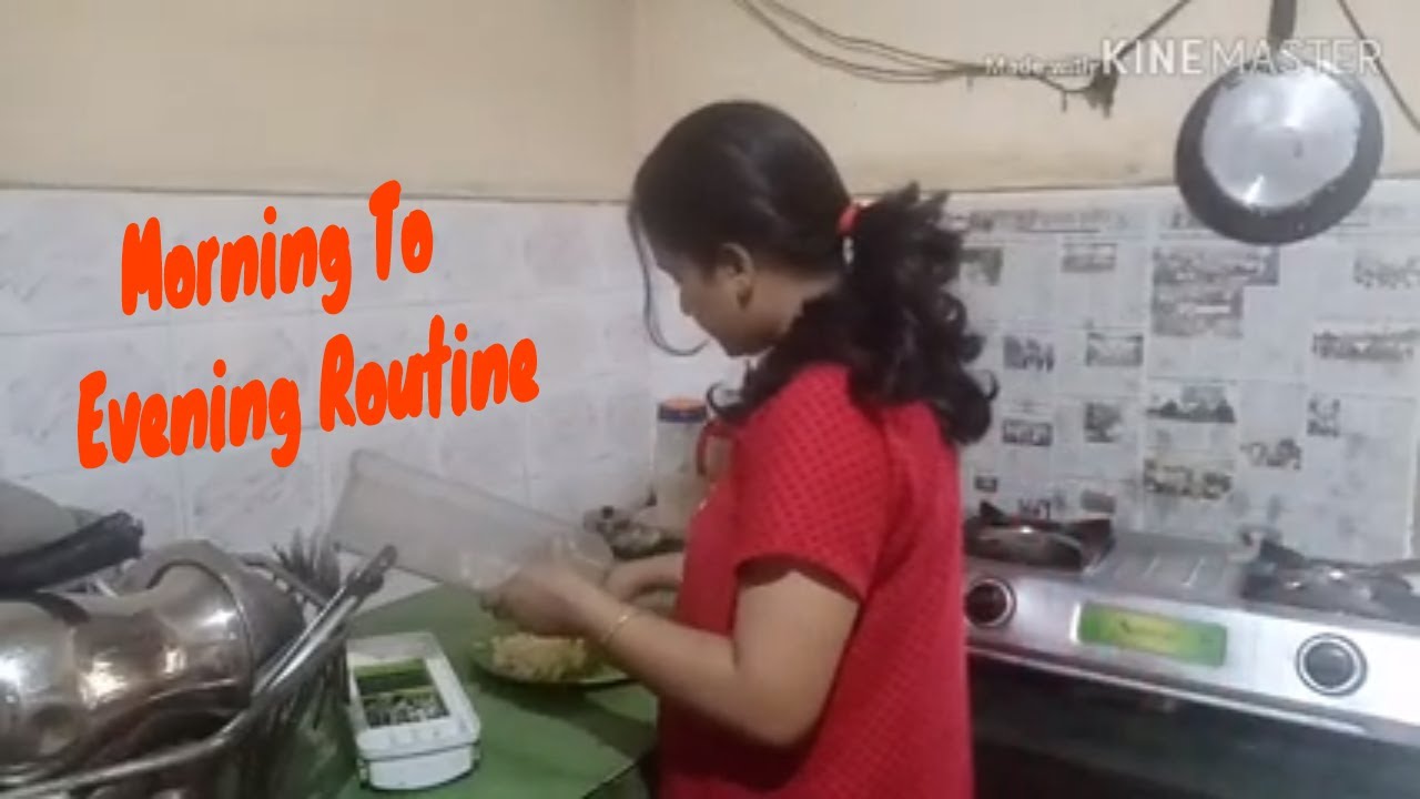Indian women Morning To Evening Routine || Indian women Daily Routine ...