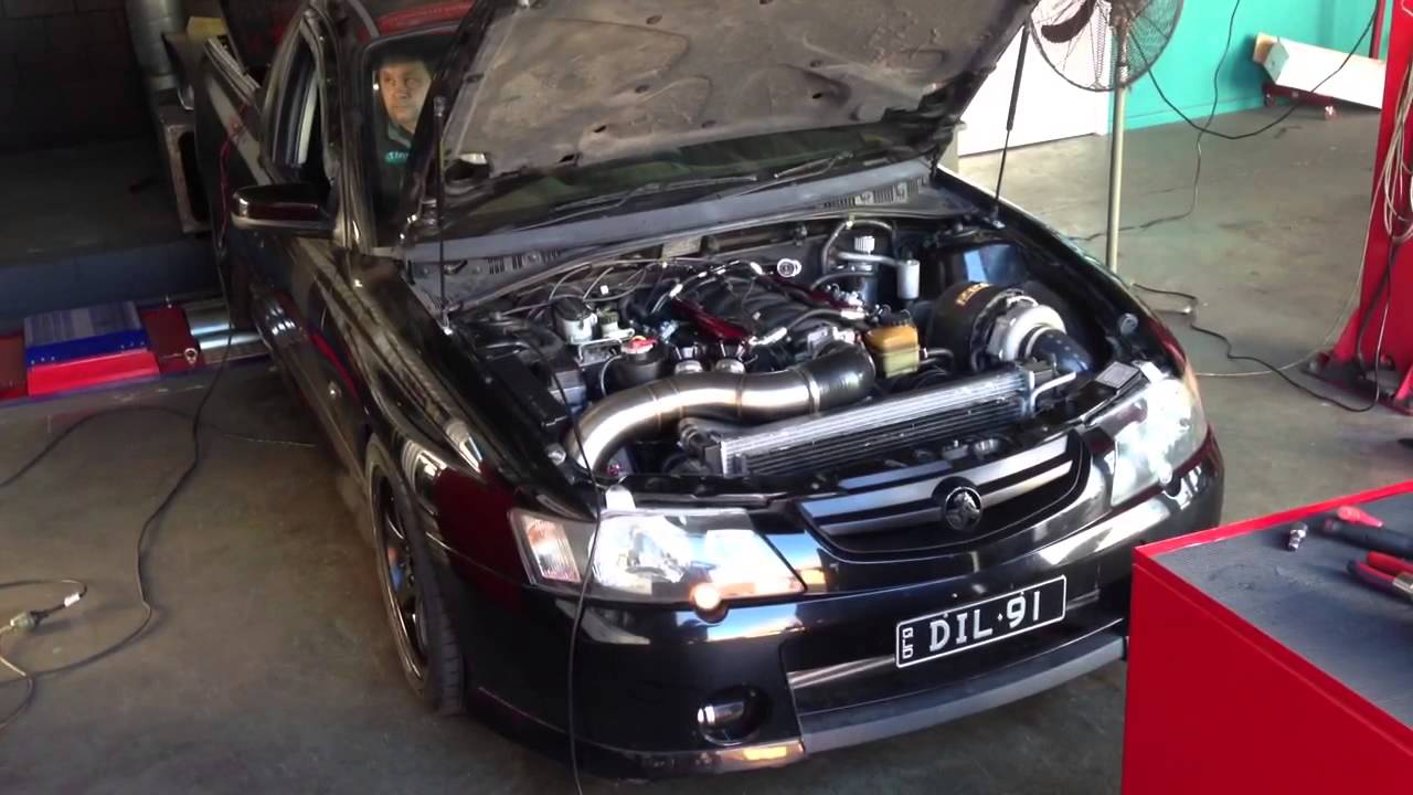 Single turbo LS1 on TMS dyno - YouTube
