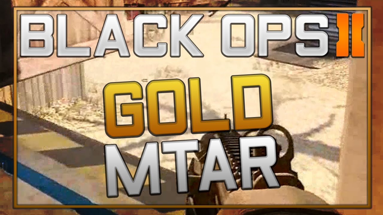Black Ops 2 - "GOLD MTAR" - BEST CLASS SETUP (BO2 Tips & Tricks) - YouTube