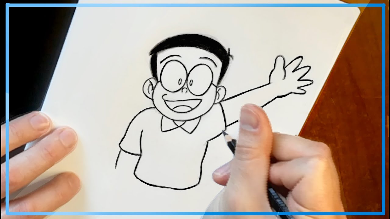 How to draw NOBITA NOBI from DOREAMON: NOBITA NO SHIN KYORYU (2020) ️ ...