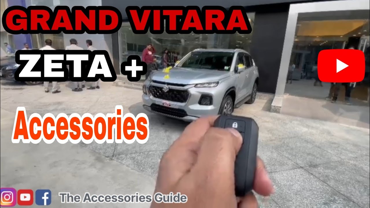 Grand Vitara 2022 Zeta+ Accessories ️ #grandvitara2022 #nexa # ...