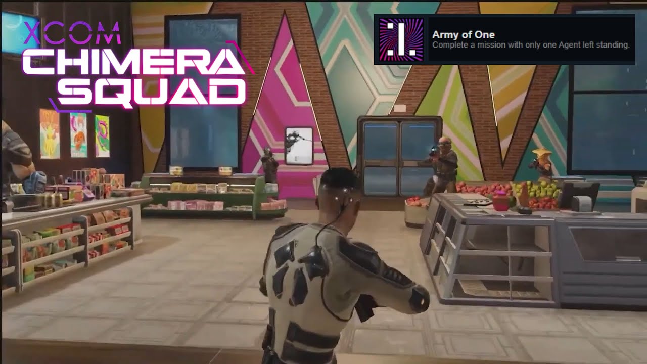 XCOM Chimera Squad - Army of One Achievement - YouTube