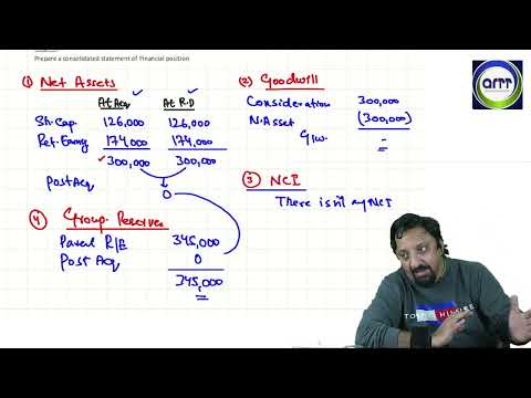 5 First illustration of Consolidation SOFP - YouTube