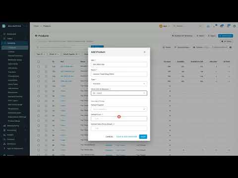 How to create a product in SKU.io