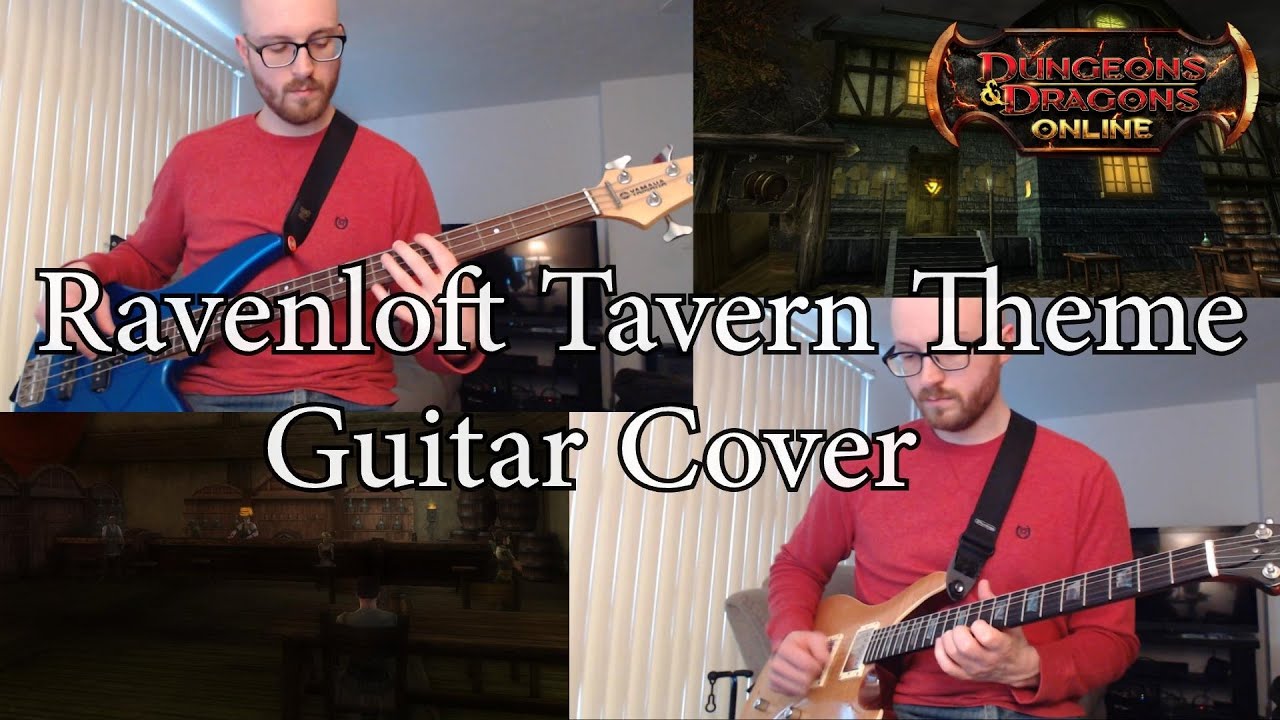 DDO Ravenloft Tavern Theme/Libertango Guitar Cover - YouTube