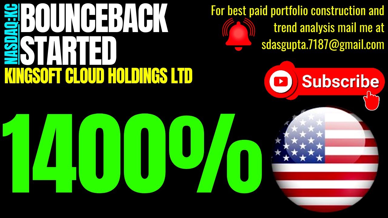 KINGSOFT CLOUD HOLDINGS BOUNCEBACK STARTED | KC STOCK NEWS - YouTube