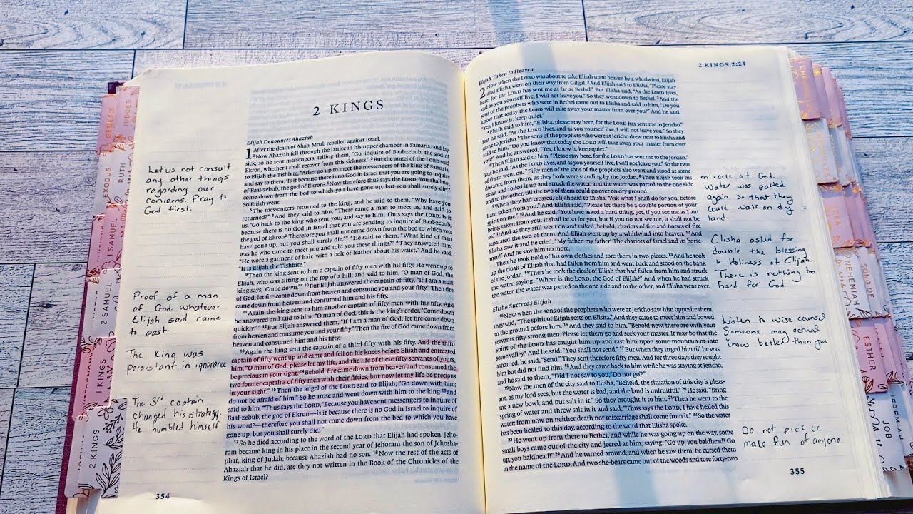 Bible Notes 💐 | Bible Study Tips - YouTube