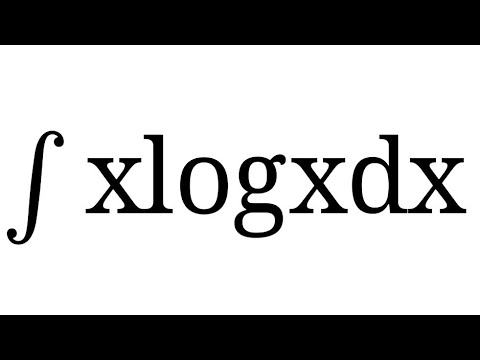 Integration of xlog x dx | By Parts | Integration by bablu Sir in Hindi ...