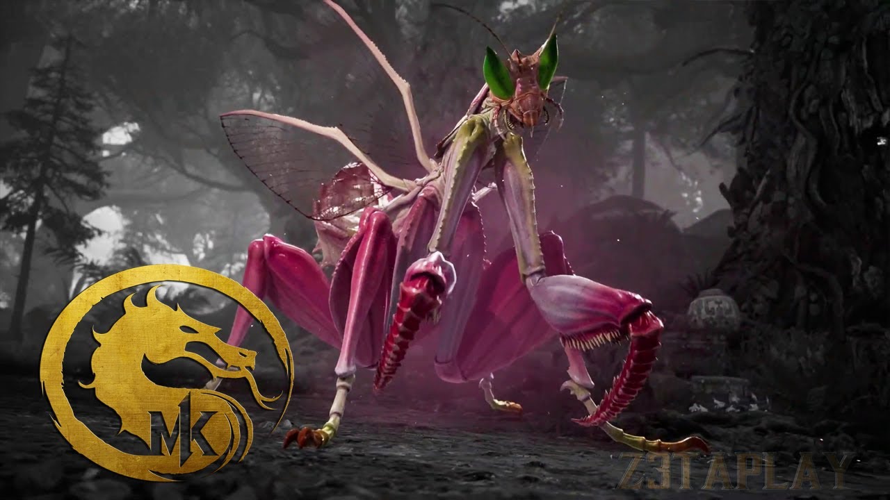 Mileena Mantis Animality | Mortal Kombat 1 Khaos Reigns - YouTube