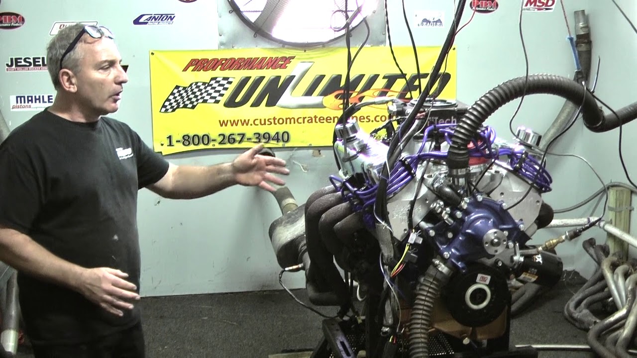 SBF 302 CI Turn Key Crate Engine Proformance Unlimited - YouTube
