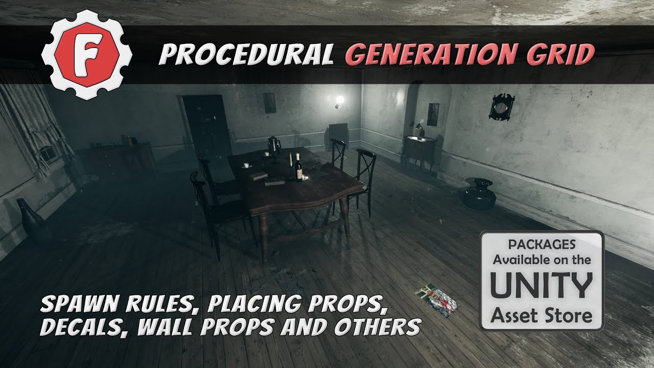 [PGG Tutorial] Part 3/5: Spawn rules, placing props, decals, wall props ...