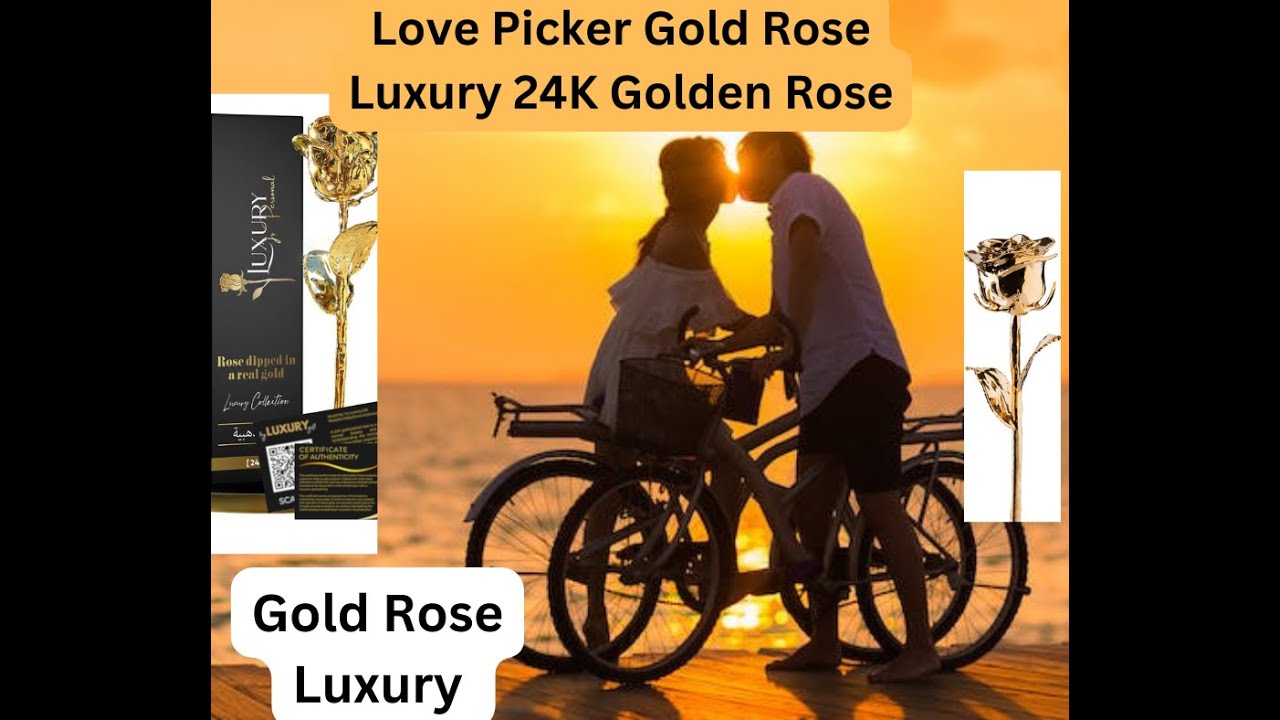 "Eternal Elegance: Discover the Original Love Picker Gold Rose | Luxury ...