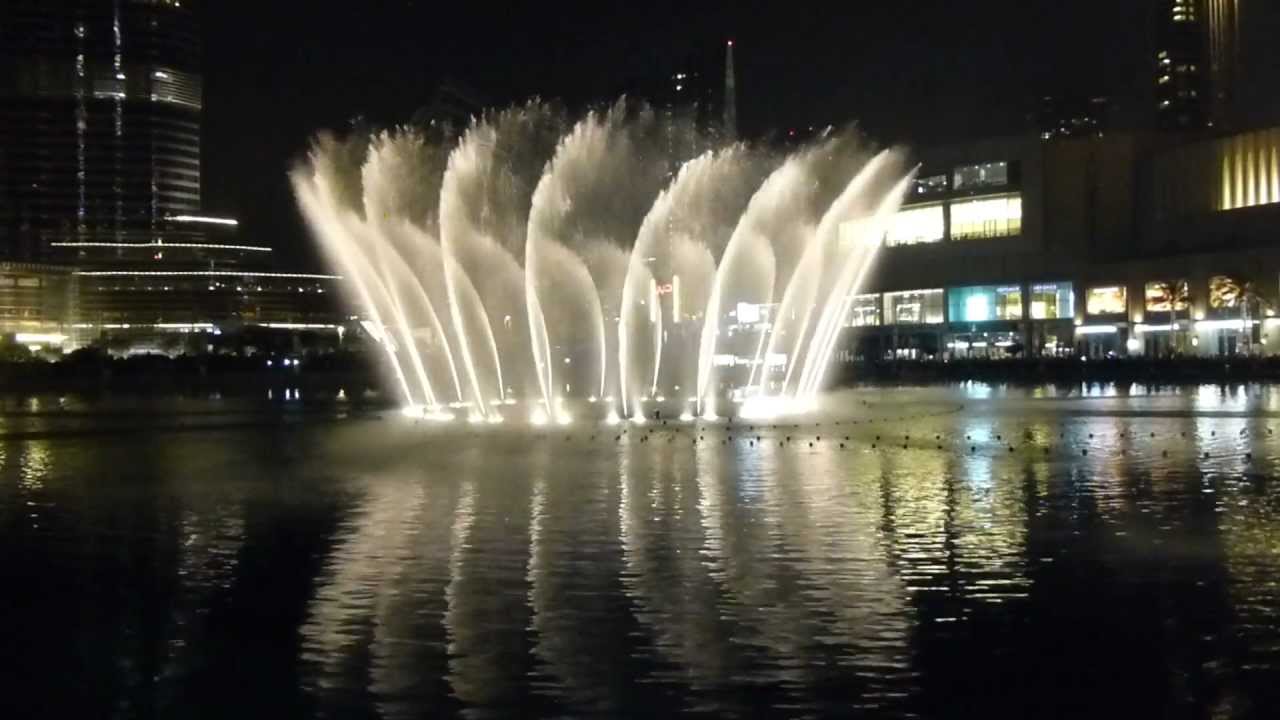 The Dubai Fountain - Complete Show of the Worlds Biggest Fountain (May ...
