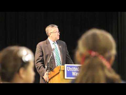 United Way CEO visit - YouTube