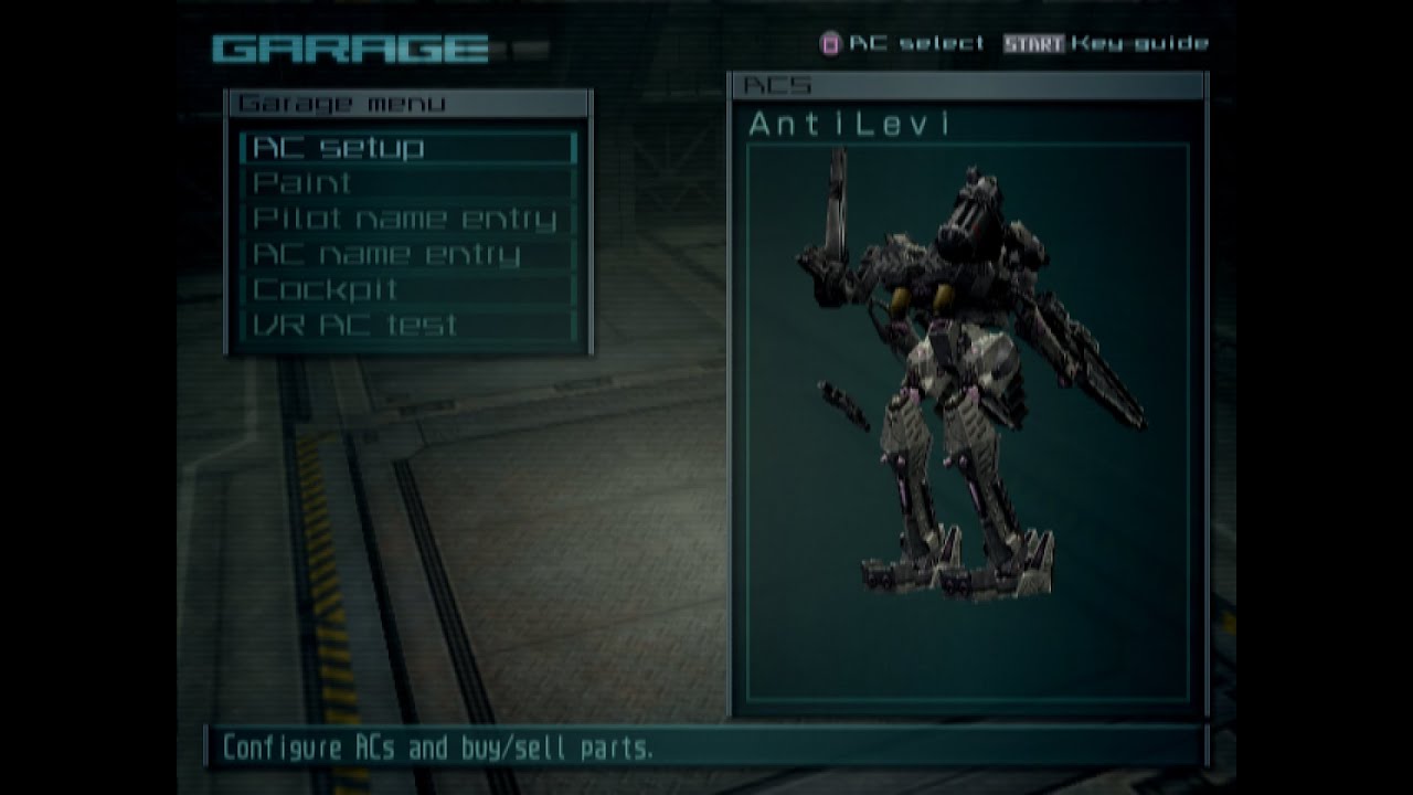Armored Core AC Showcase - Anti-Leviathan (AC Last Raven) - YouTube