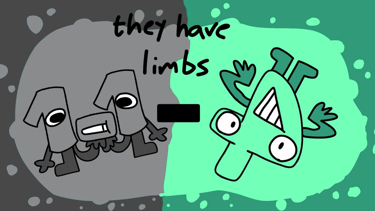 Number Lore but they have limbs (101-Derf) (Non-Canon Characters) - YouTube